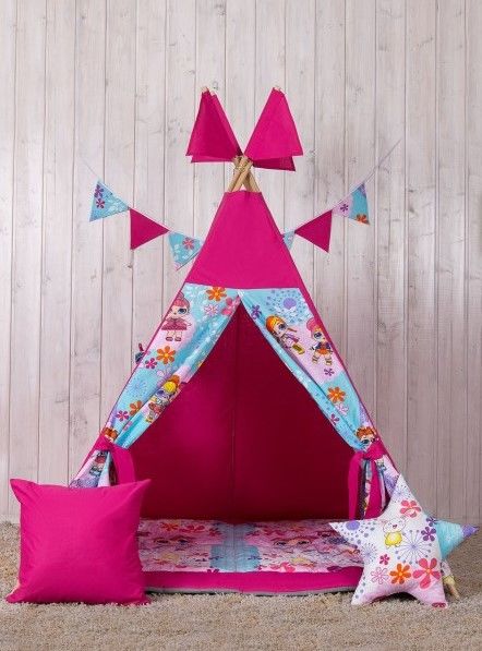 Casuta PlayPark WigWam Standart 120 * 120 cm "Păpuși LOL" cumpără la ...